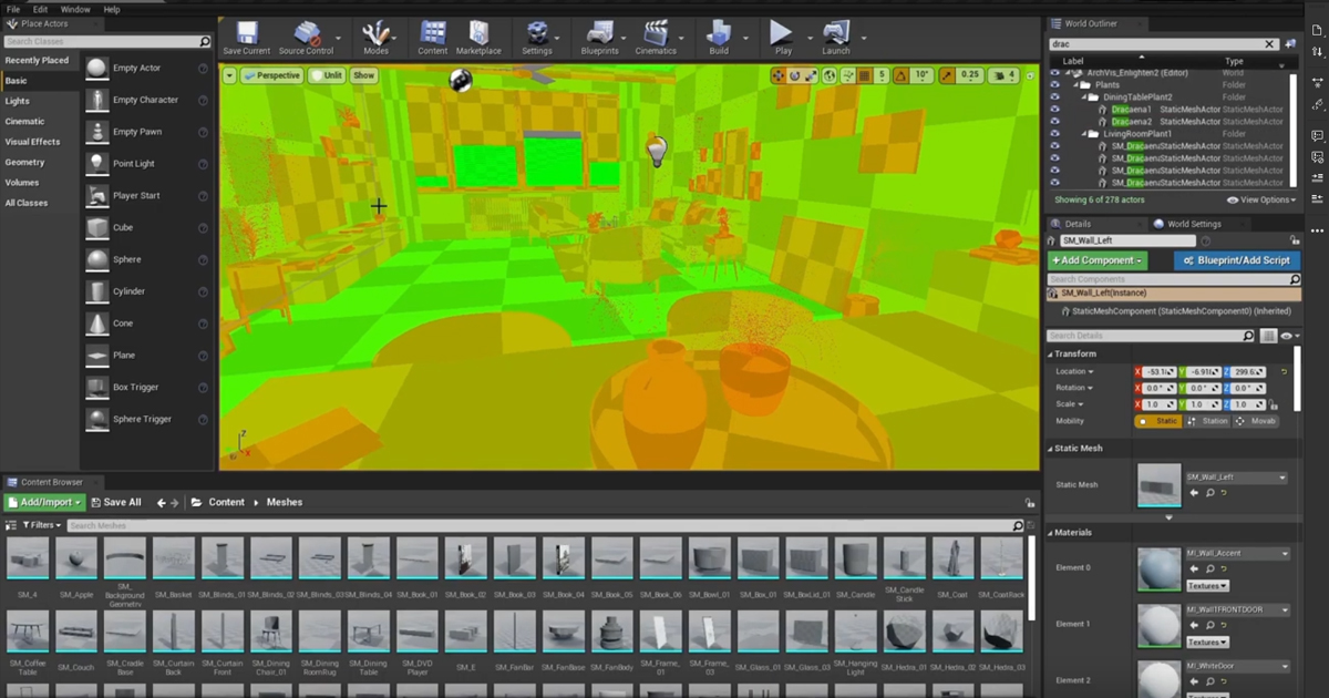 New Enlighten ArchViz Interior Room Tutorial | Enlighten - Real Time ...